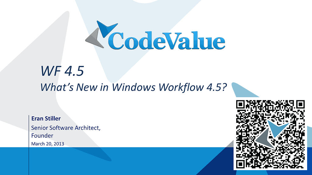 What’s New in Windows Workflow Foundation 4.5? - Eran Stiller