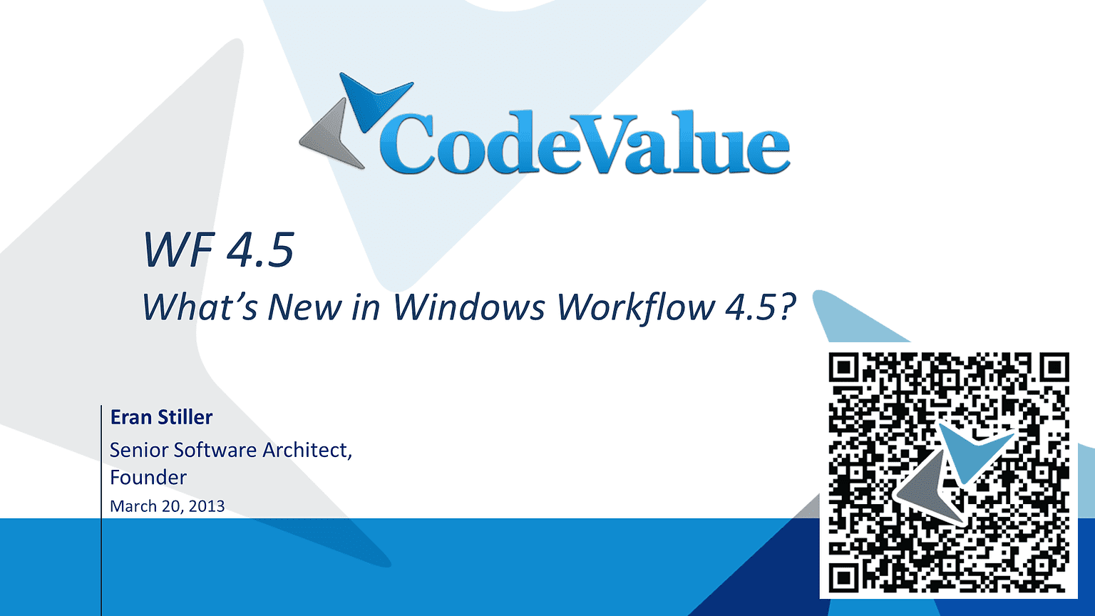 What’s New in Windows Workflow Foundation 4.5? - Eran Stiller