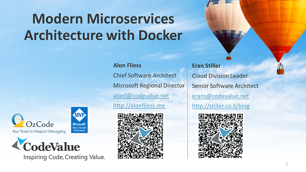 Modern Microservices Architecture using Docker - Eran Stiller